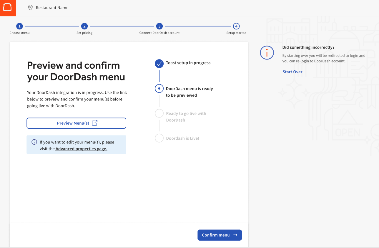 Get Started with the DoorDash Integration