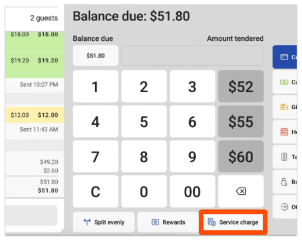 Set Up and Apply Auto-Gratuity