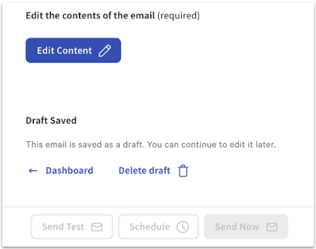 Troubleshoot Email Marketing Action Buttons