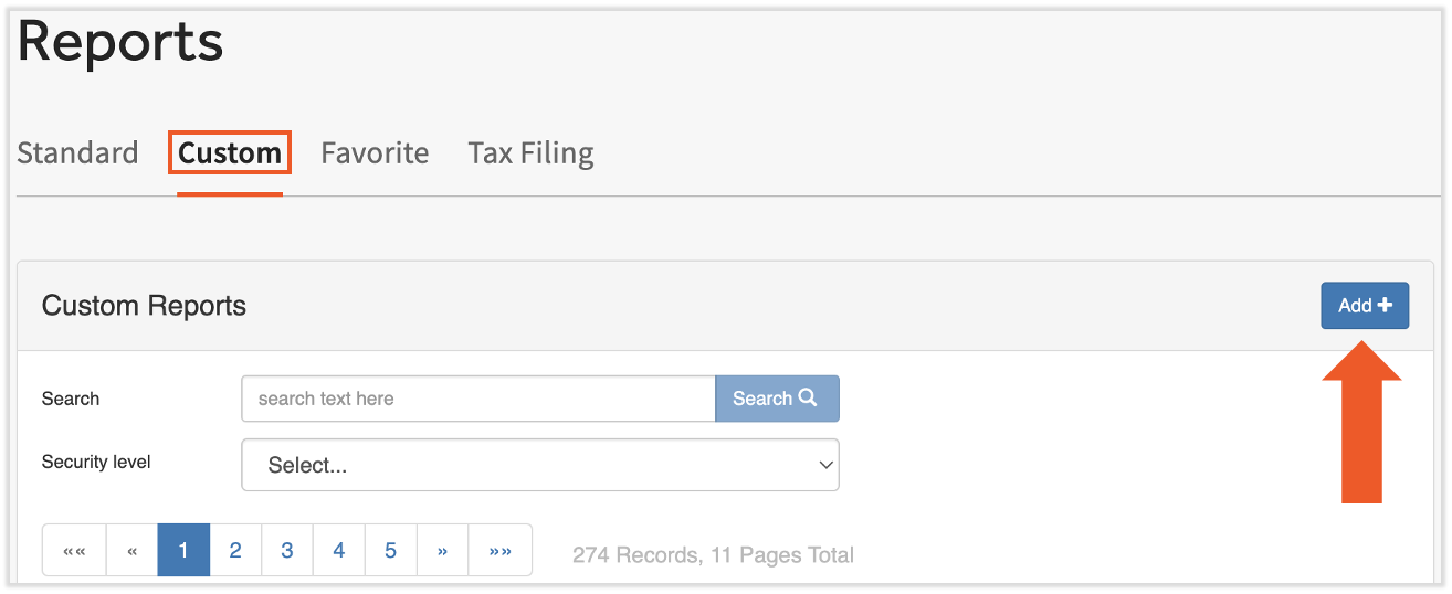 Toast Payroll: Report Library