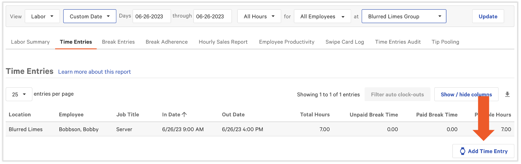 Toast Payroll: Managing Timesheets