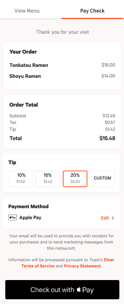Setting Up Mobile Payments & Digital Menus