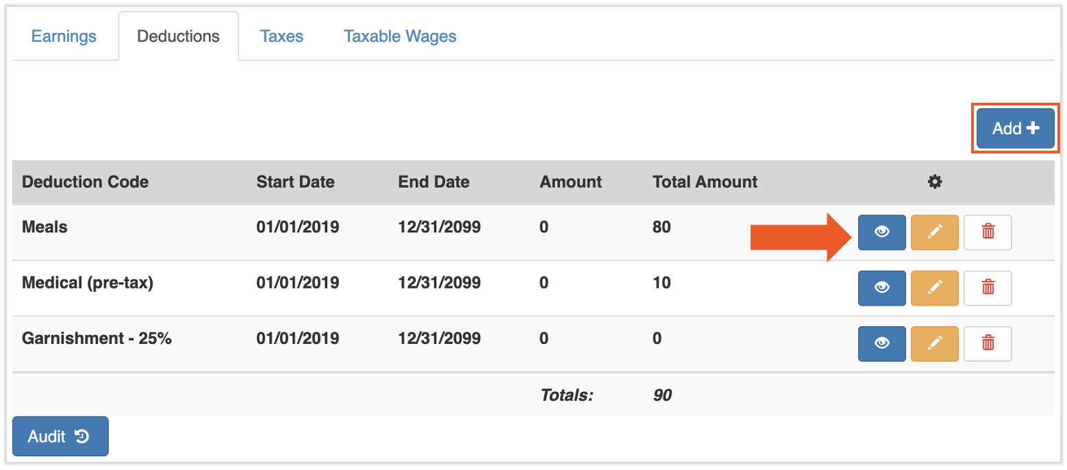 Toast Payroll: Adding or Editing Earnings & Deductions