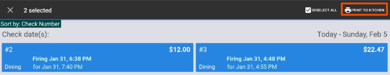 Schedule Future Orders