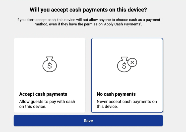 Get Started: Cash Payments Configuration
