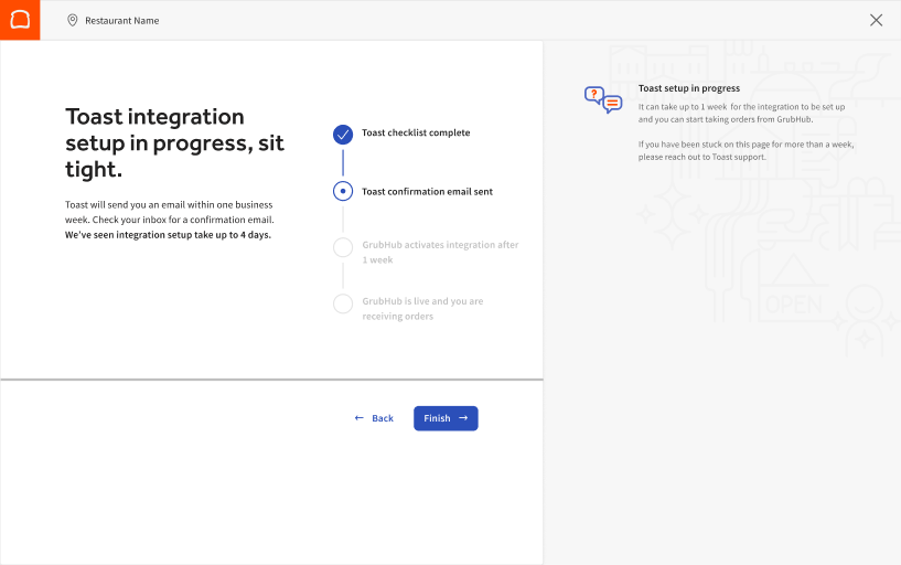 Getting Started: Grubhub Integration