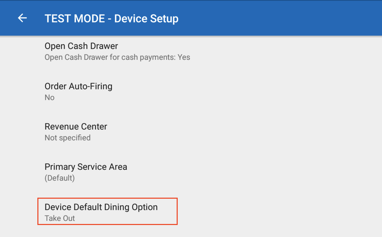 Get Started: Custom Dining Options