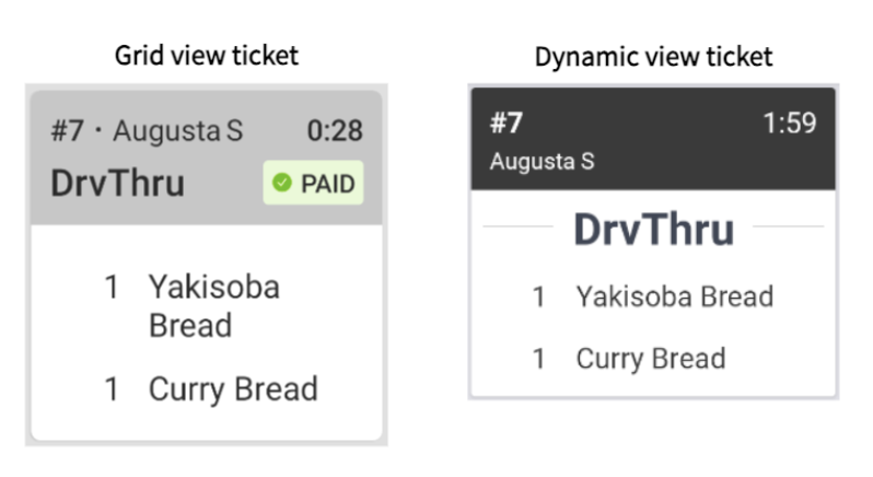 KDS Grid View Overview