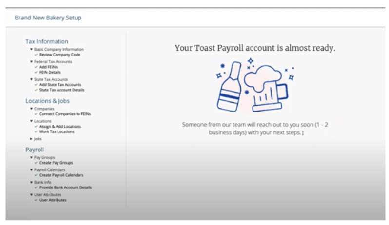 Toast Payroll: Guía de Incorporación