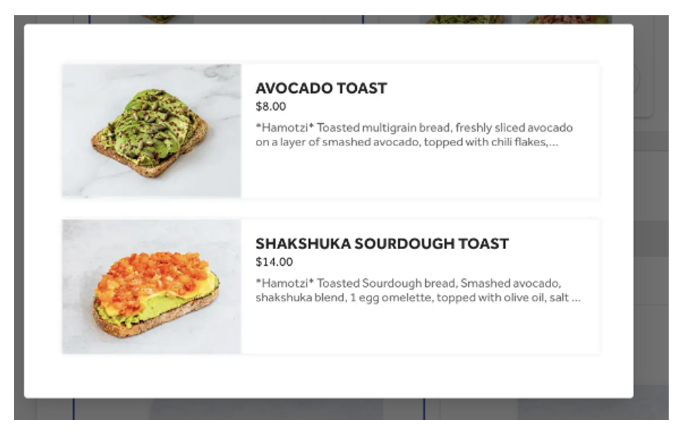 Toast Online Ordering Pro: Menu Customization