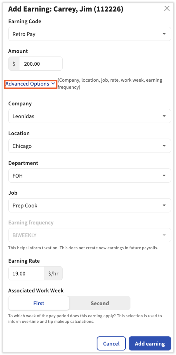 Toast Payroll: Missed Employee on Payroll