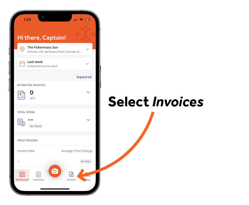 xtraCHEF: Mobile - Tracking your Invoice Status