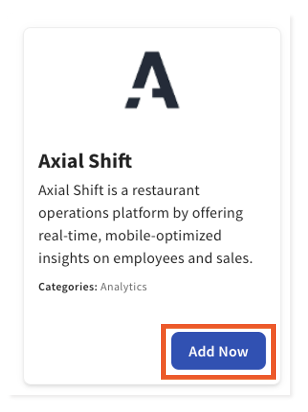 Getting Started with the Axial Shift Integration