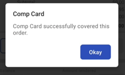 Get Started With the Toast Comp Card Integration
