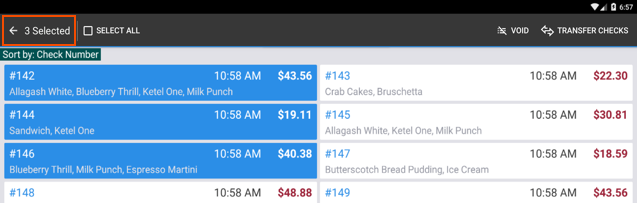 Bulk Check Management