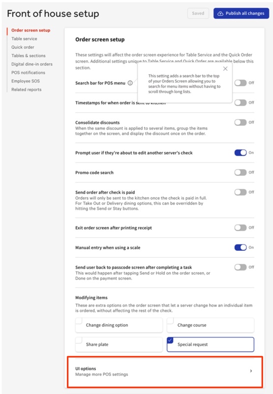 Customizing Shift Review Settings