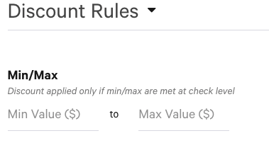 Configuring Discounts