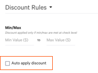 Configuring Discounts
