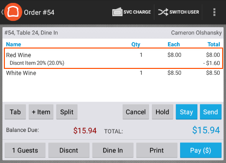 Configuring Discounts