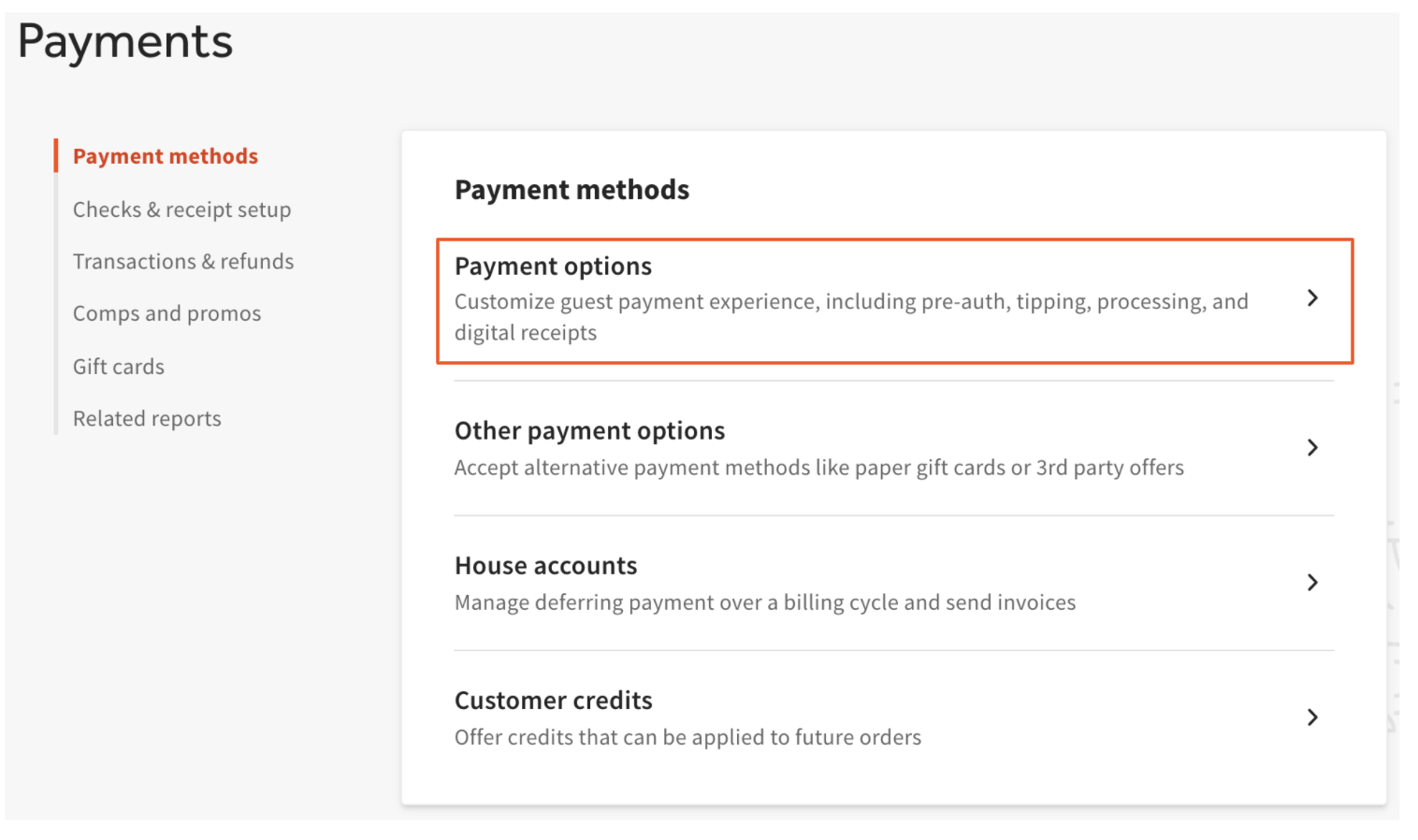 Setting Up Digital Receipts