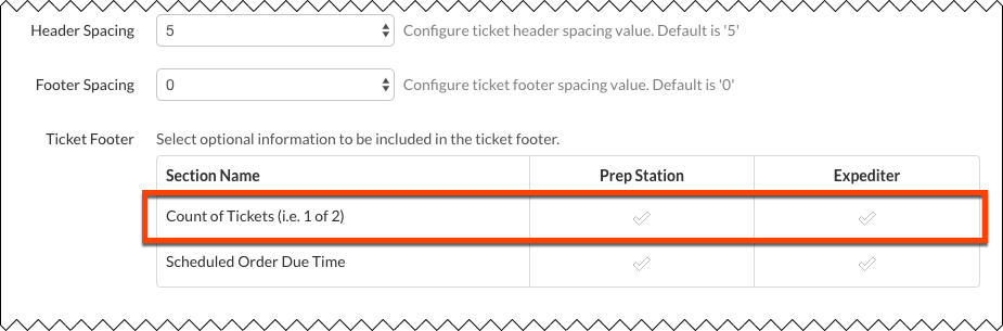Adding Due Times, Ticket Counts and Payment Status to Kitchen Tickets