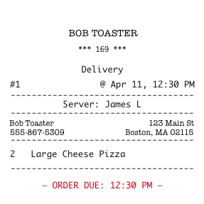 Adding Due Times, Ticket Counts and Payment Status to Kitchen Tickets