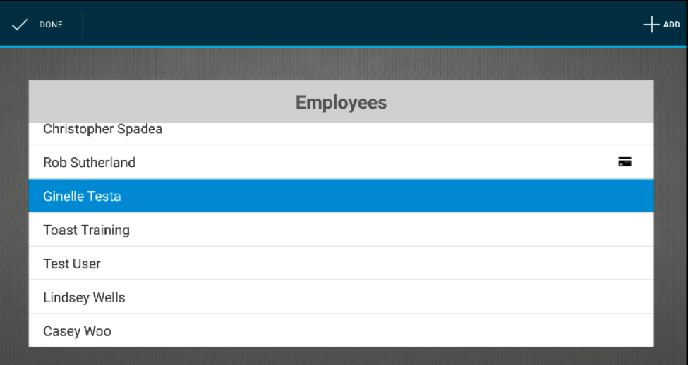 Assign a Swipe Card to an Employee/Manager