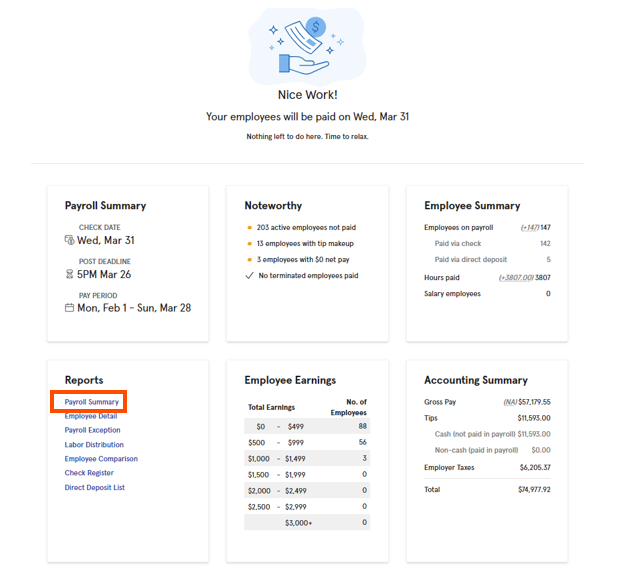 Toast Payroll: When will my account be debited for Payroll?