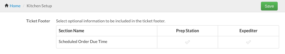 Adding Due Times, Ticket Counts and Payment Status to Kitchen Tickets