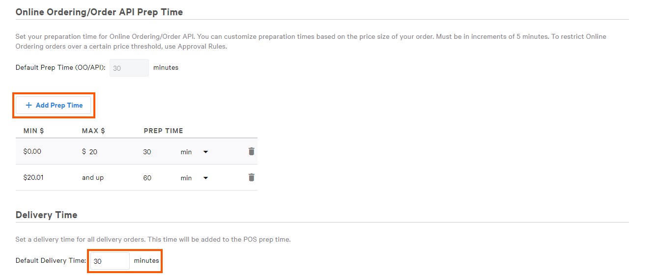 Setting Up Takeout & Delivery Using Your Own Drivers