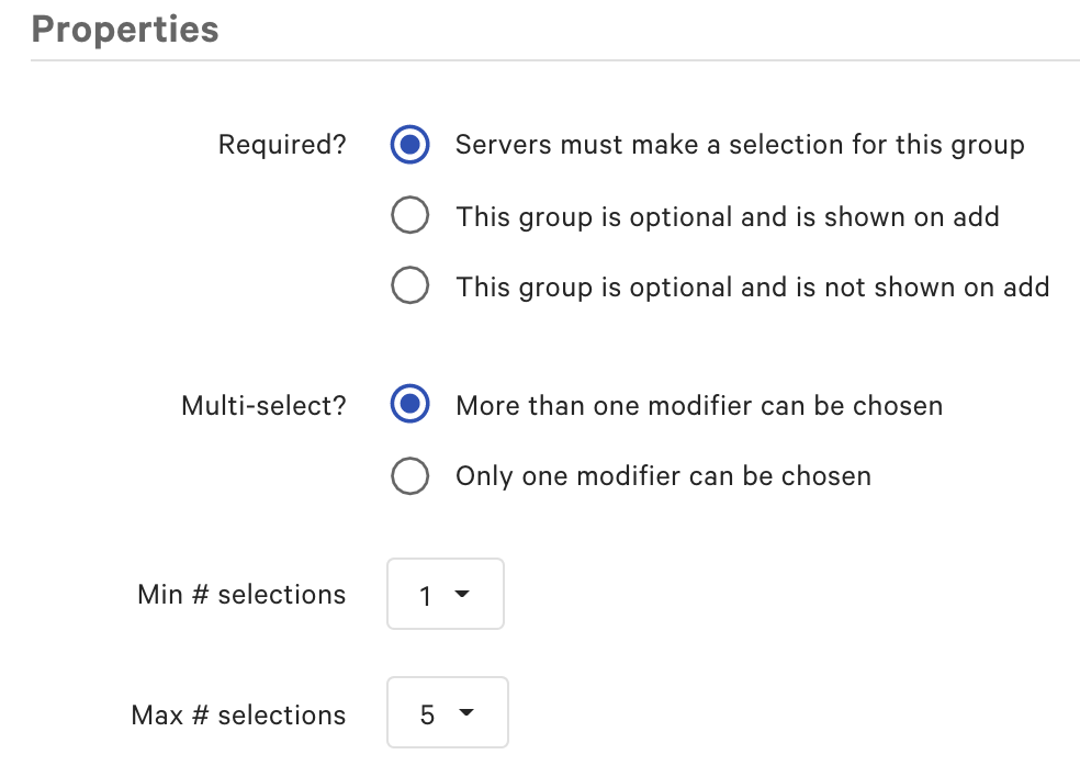 Setting Up Your BYO Bowl or Taco Menu with Modifier Multi-Select and Duplicate Modifiers