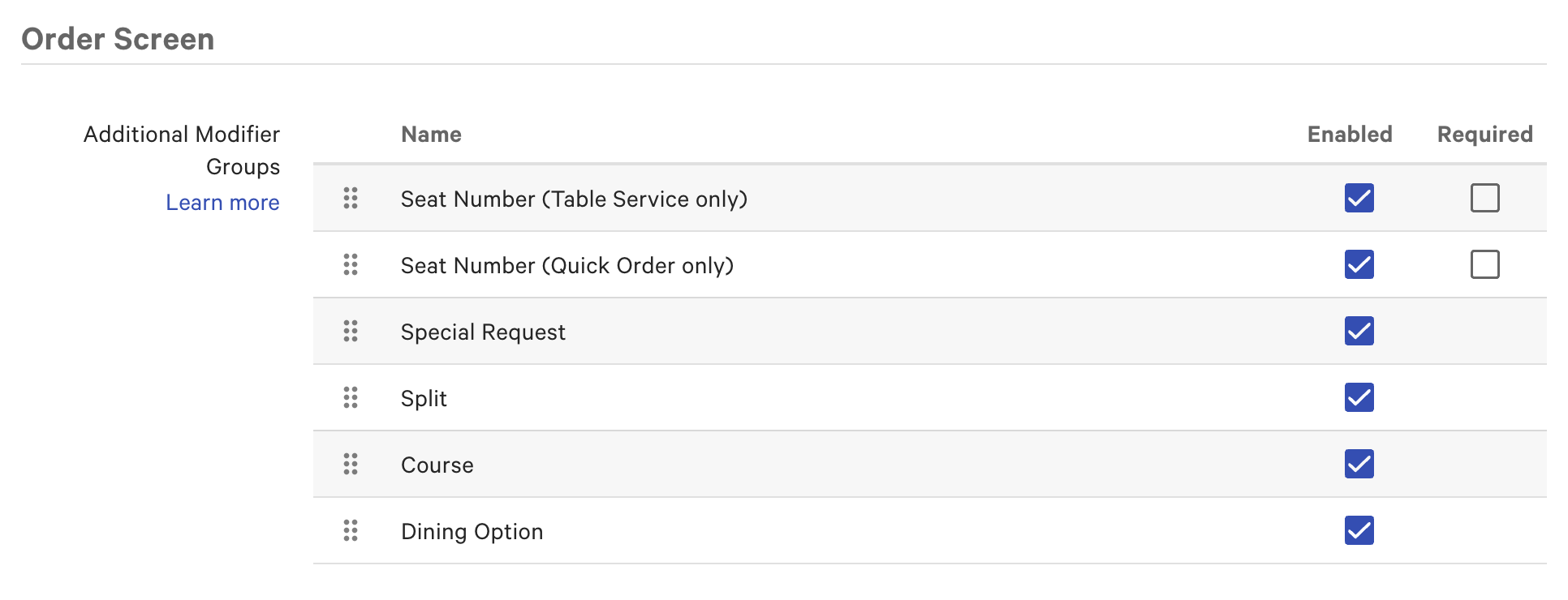 Optimize Your Order Screen with Additional Ordering Tools