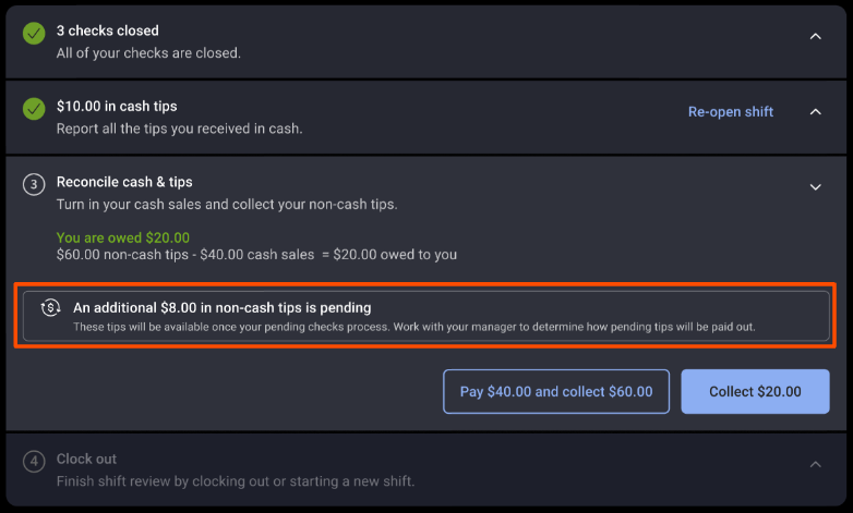 Shift Review During a Service Disruption