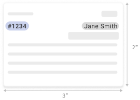 Set Up and Print Item Labels