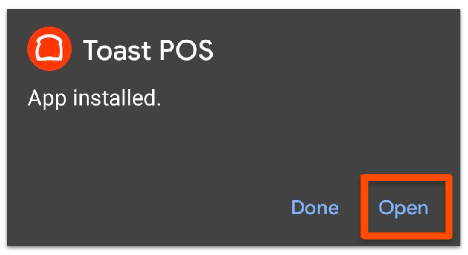 Install the Toast App