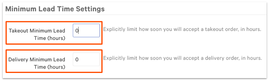 Manage Your Takeout and Delivery Schedule