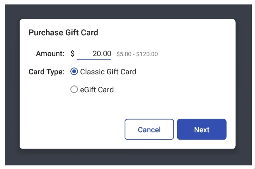 Gift Cards for Canada, Ireland, and the UK