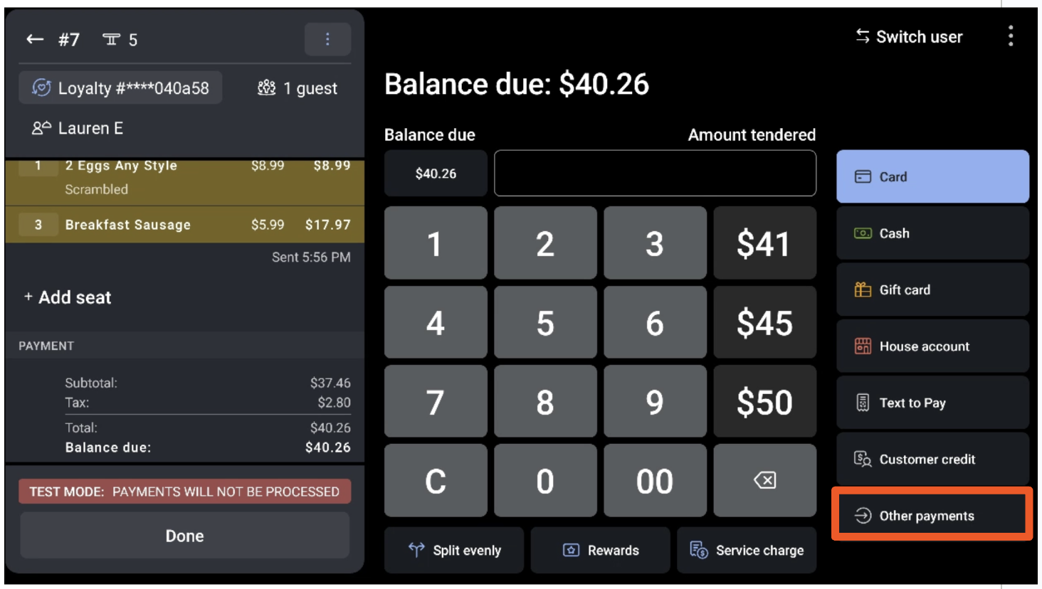 Set Up Other Payment Options