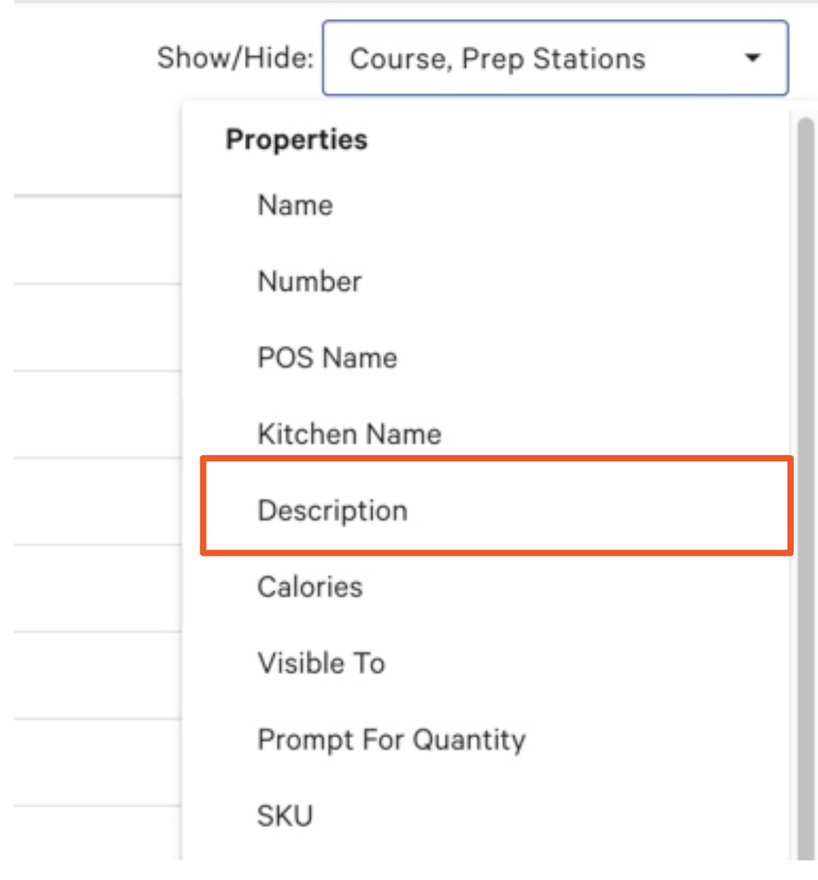 Add Descriptions to Menu Items