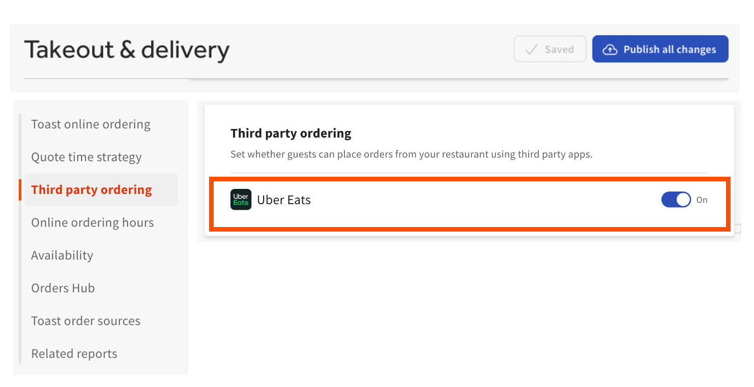 Get Started With the Uber Eats Integration