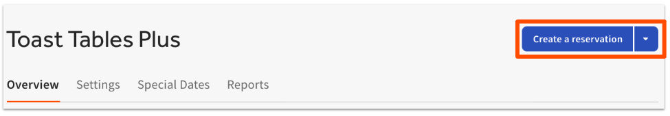 Get Started With Toast Tables