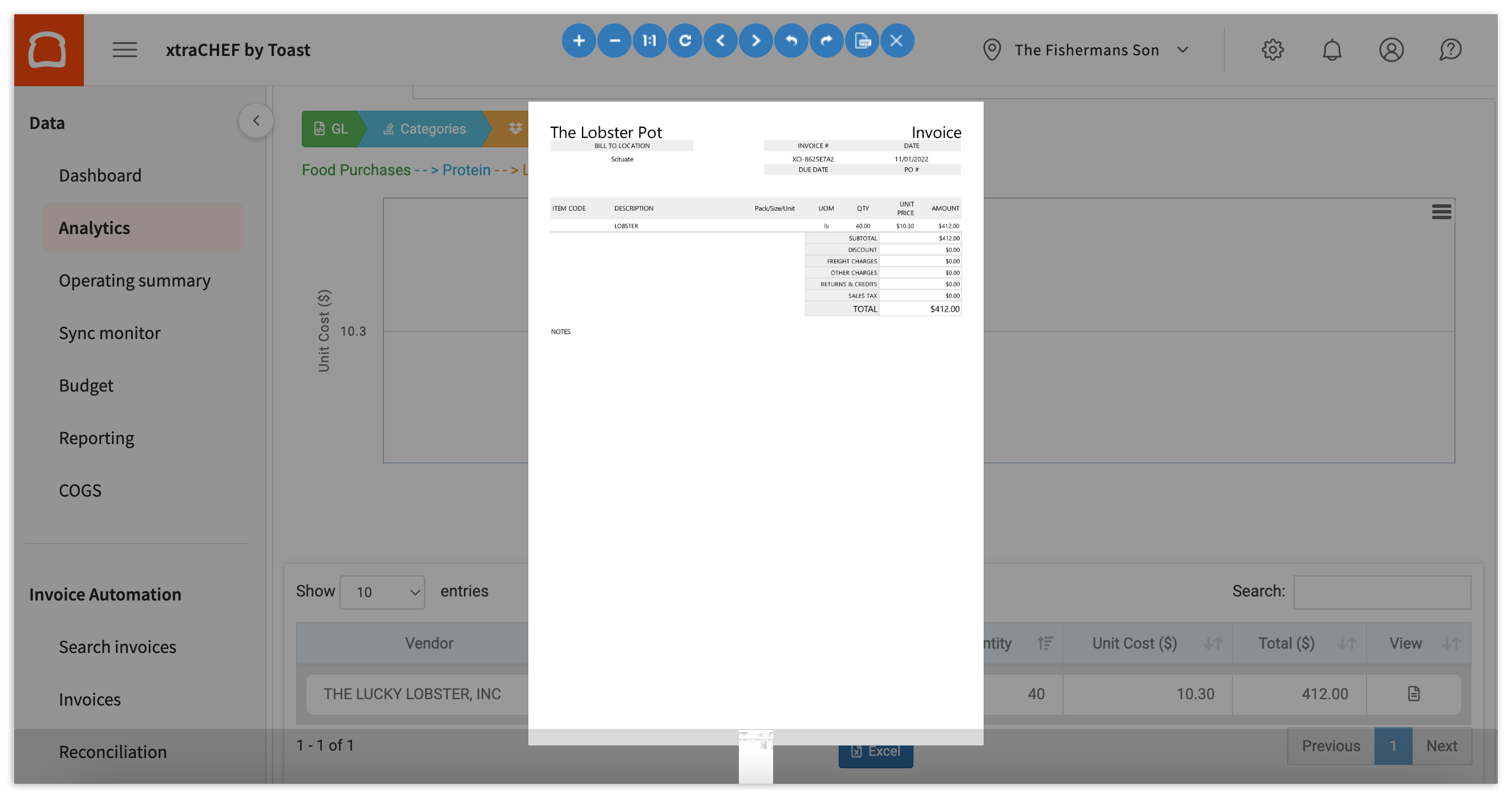 xtraCHEF: Get Started With Spending by GL Analytics