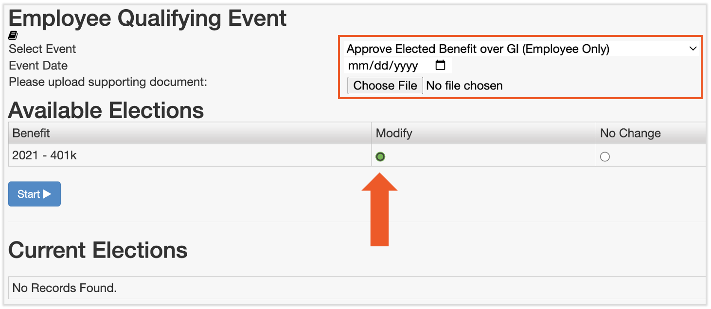 Toast Payroll: Update Elections and Qualifying Events