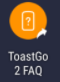 Toast Go® 2 Home Screen Quick Action Icons