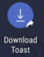 Toast Go® 2 Home Screen Quick Action Icons