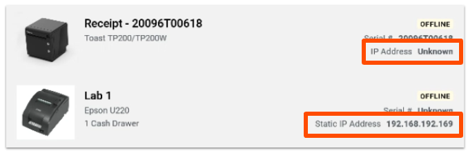 Printer Setup Overview