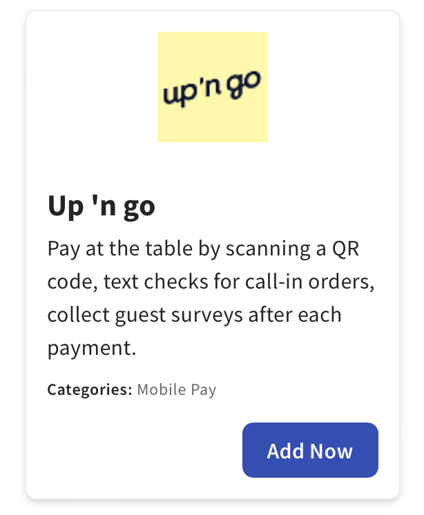 Get Started with Up'NGo Integration