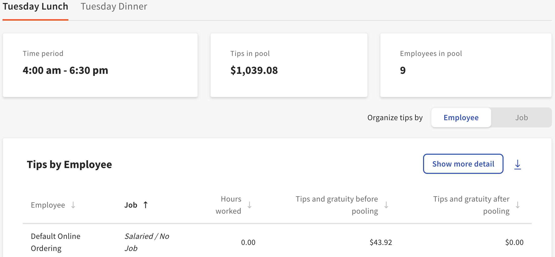 Get Started with Service Charges and Mandatory Gratuity