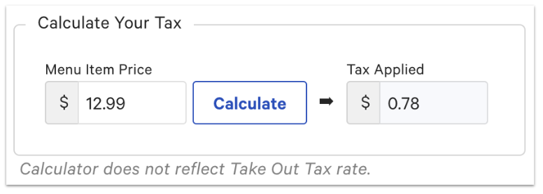 Configure Tax Tables