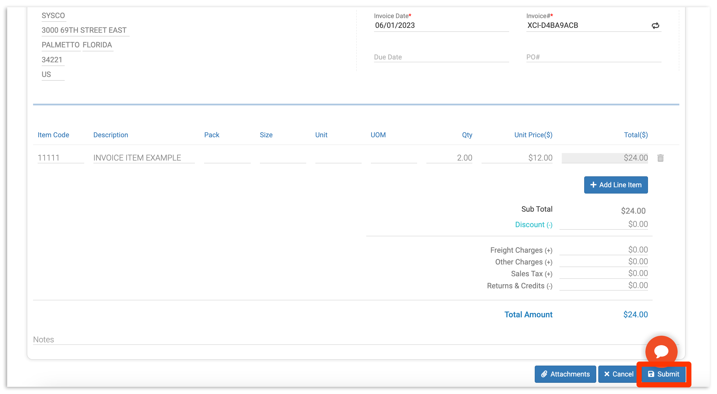 xtraCHEF: Upload Invoices and Receipts (Desktop)